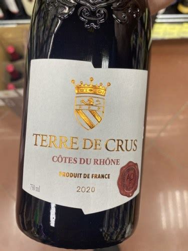 2020 L.G.B. Terre de Crus Côtes du Rhône | Vivino US