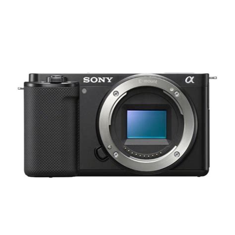 Sony索尼 Zv E10 单机身不含镜头 数码高清旅游vlog直播微单相机 Zv1 Zve10 黑色 单机身 海外版参数配置规格性能