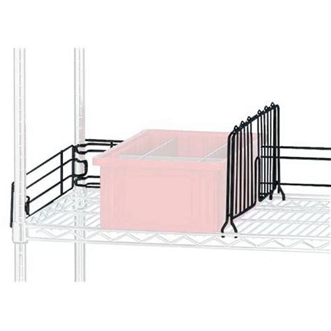 Wire Shelf Divider Black 18 In Walmart Com