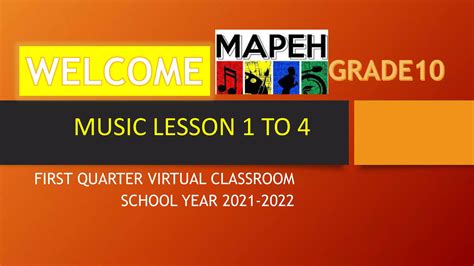 Deped Grade 10 Music Quarter 1 Lesson 1 To 4 Pptx Classical Music