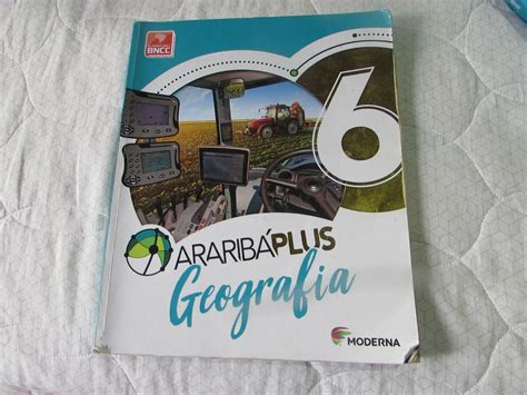 Geografia Projeto Araribá Plus 6° Ano 5ª Edição Livro Usado