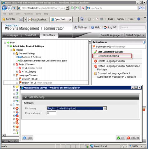 Installing Web Compliance Manager With Management Server Reddot