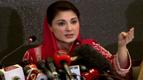 Maryam Nawaz Sharif Demands Resignation Of Chief Justice Says He