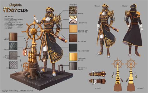 GGSCHOOL Artist 이상아 Student Portfolio for game 2D Character Concept