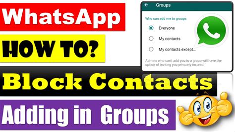 here s how you can block contacts from adding you to whatsapp groups