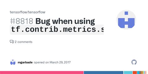 Bug When Using `ntribmetricsstreamingmeaniou` · Issue 8818