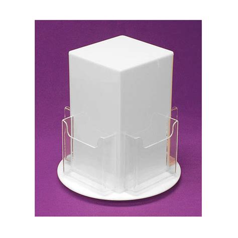 4 Pocket Rotating Brochure Display 4w X 9h