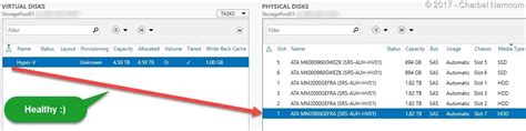 how to replace a faulty disk in windows server 2016 storage spaces