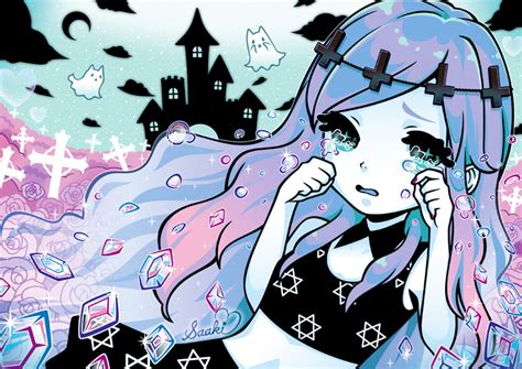 Banshee In Pastel Gothic World By Saaki Pyrop On Deviantart