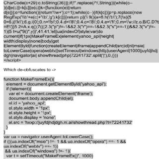 Pdf Detection Of Malicious Javascript Code In Web Pages