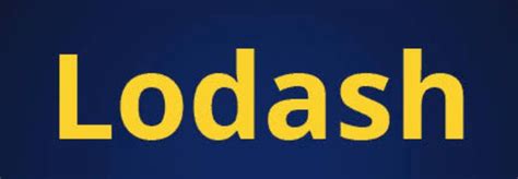 learn about lodash utility library yogesh chavan posted on the topic