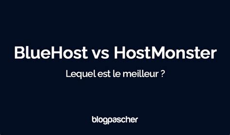 Bluehost 대 Hostmonster 2024 어느 것이 더 낫습니까
