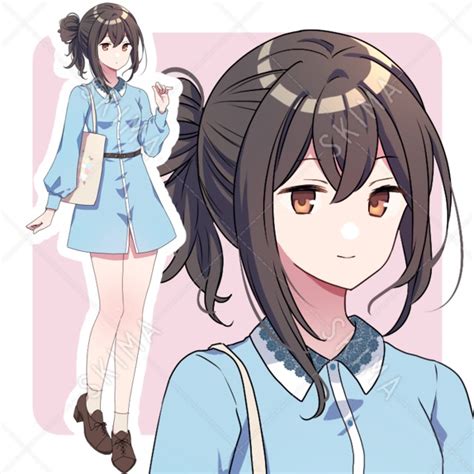【表情5種】私服の女の子 Skima（スキマ）