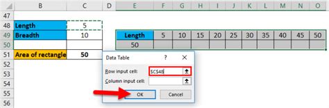 One Variable Data Table In Excel Step By Step Tutorials