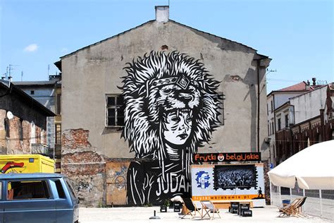 Szafa Sztywniary Murem Za Street Artem Krakowska Sztuka Uliczna