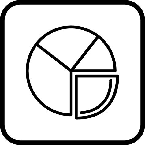Pie Chart Analysis Vector Icon 40235079 Vector Art At Vecteezy
