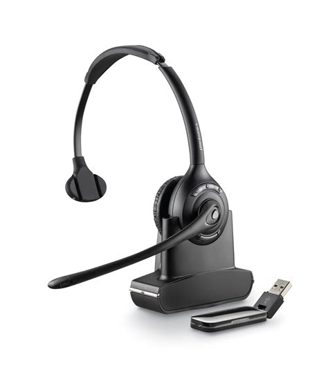 Plantronics Savi W410M — беспроводная DECT-гарнитура для компьютера ...