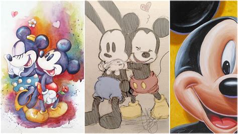 Mickey Mouse Sketch Theme