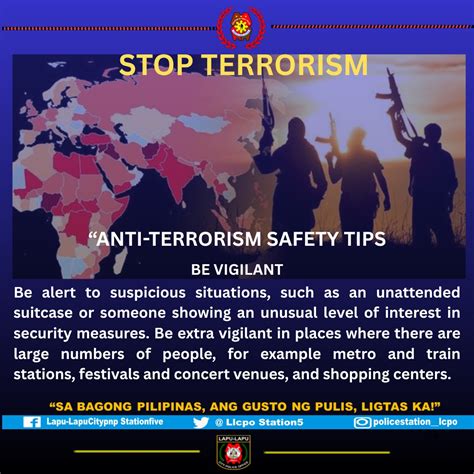 Llcpo 📣stop Terrorism Bagong Pnp Para Sa Bagong Pilipinas