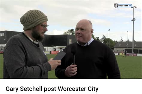 Gary Setchell Post Match