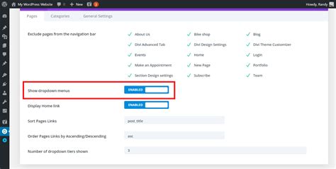 Getting Started With Divi Theme Options Navigation Tab Divi Cake Blog