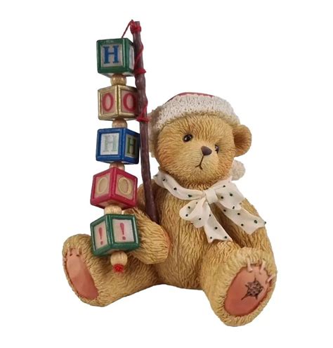 Cherished Teddies Holden Catchin The Holiday Spirit Figurine