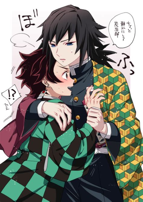 Kamado Tanjirou And Tomioka Giyuu Kimetsu No Yaiba Drawn By Ar Rikuesuto Danbooru