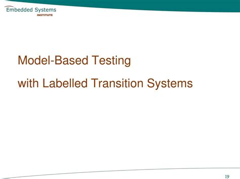 ppt model based testing and test based modelling powerpoint