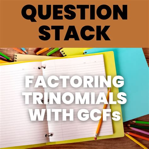 16 Fun Factoring Activities For Algebra Free Pdfs