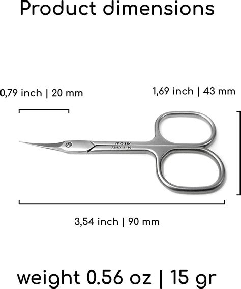 Maluk Professional Small Cuticle Scissors Precision Beauty Tool Buy