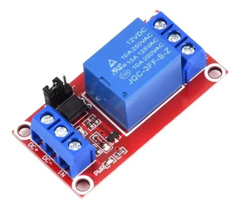 Modulo Relevador Con Optoacoplador 1 Canal 12v Mercadolibre