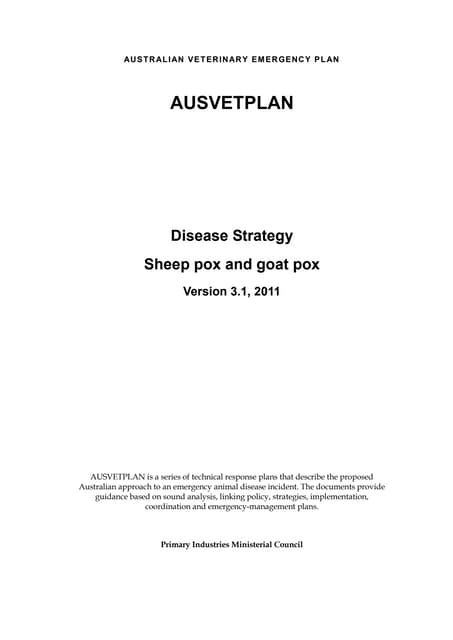 Sheep Pox Pdf