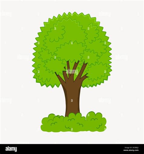 Lone Tree Clipart Illustration Vector Stock Vector Image And Art Alamy