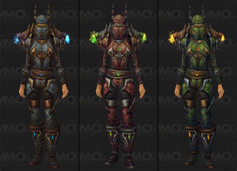 Tier 13 Armor Sets Model Preview