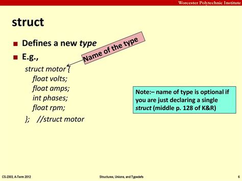 Structures Unions And Typedefs Ppt Download