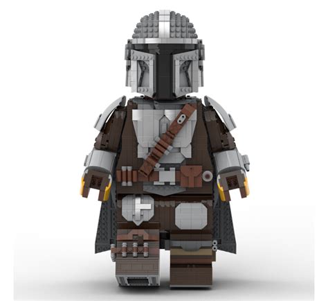 The Mandalorian Mega Figure Fits Official Lego Helmet Lego
