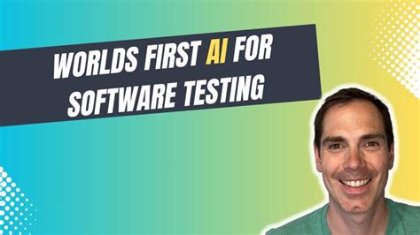 Daniel Knott On Linkedin Worlds First Ai For Software Testing 13