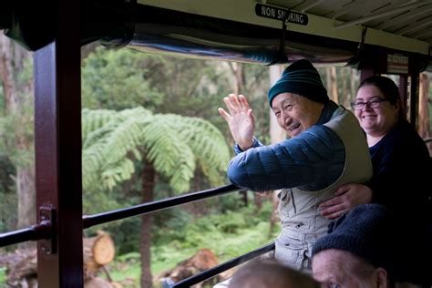 Unforgettable Journey On Puffing Billy 97 Residents From 14 Homes In Victoria Create Lasting