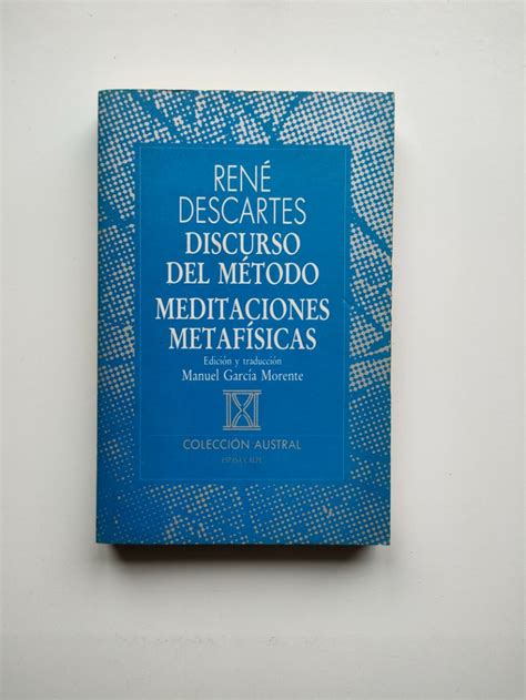 Discurso del método meditaciones metafísicas Amica Librería solidaria