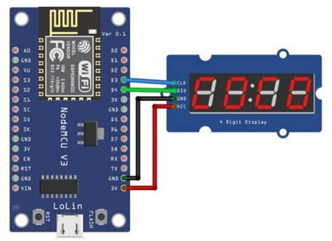 TM A Digit Segment Display With Arduino Electronic Clinic