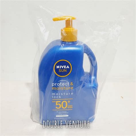 Nivea Sun Protect And Moisture Spf 50 Sunscreen Lotion Pump 1l Shopee