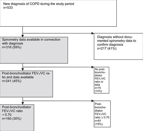 How Often Is Diagnosis Of Copd Confirmed With Spirometry Respiratory