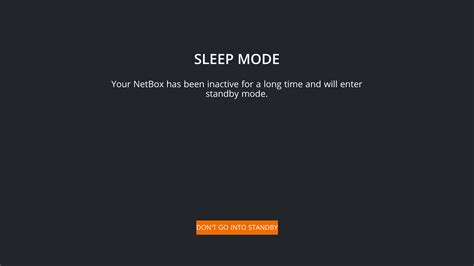 How Do I Change The Idle Standby Time Of My Device Netgem Support
