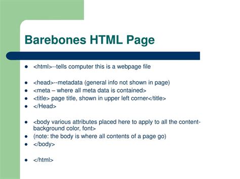 Ppt Html Web Authoring Powerpoint Presentation Free Download Id6183827