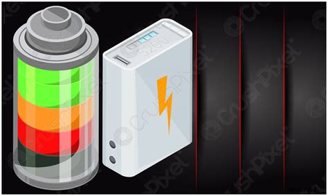 Design Of Different Types Of Battery On Abstract Background Stock