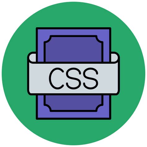 Icono De Css Generic Color Lineal Color