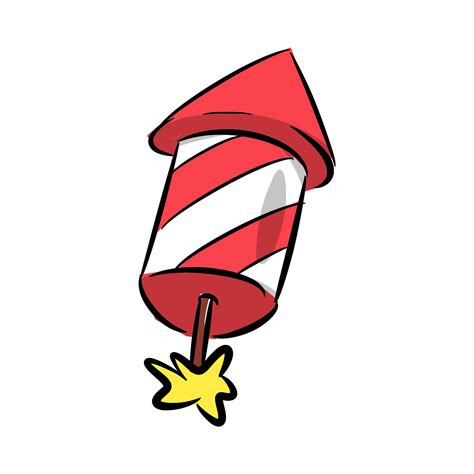 Firecracker Icon Concept Of Celebration Birthday Party New Year