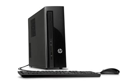 Hp Slimline Desktop Pc With Ghz Intel Processor Refurbished Groupon