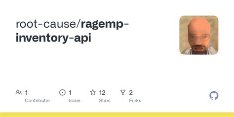 Github Root Causeragemp Inventory Api