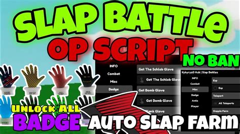 [NEW] Slap Battle Script Hack AUTO SLAP FARM (2024) | No Ban | Roblox - YouTube